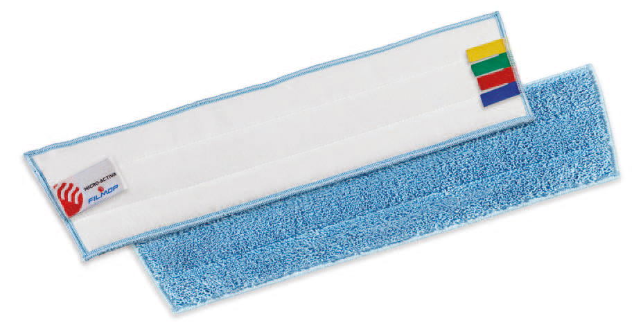Bandeau de lavage velcro 40cm - bleu - Micro-Activa l'unité DME ...