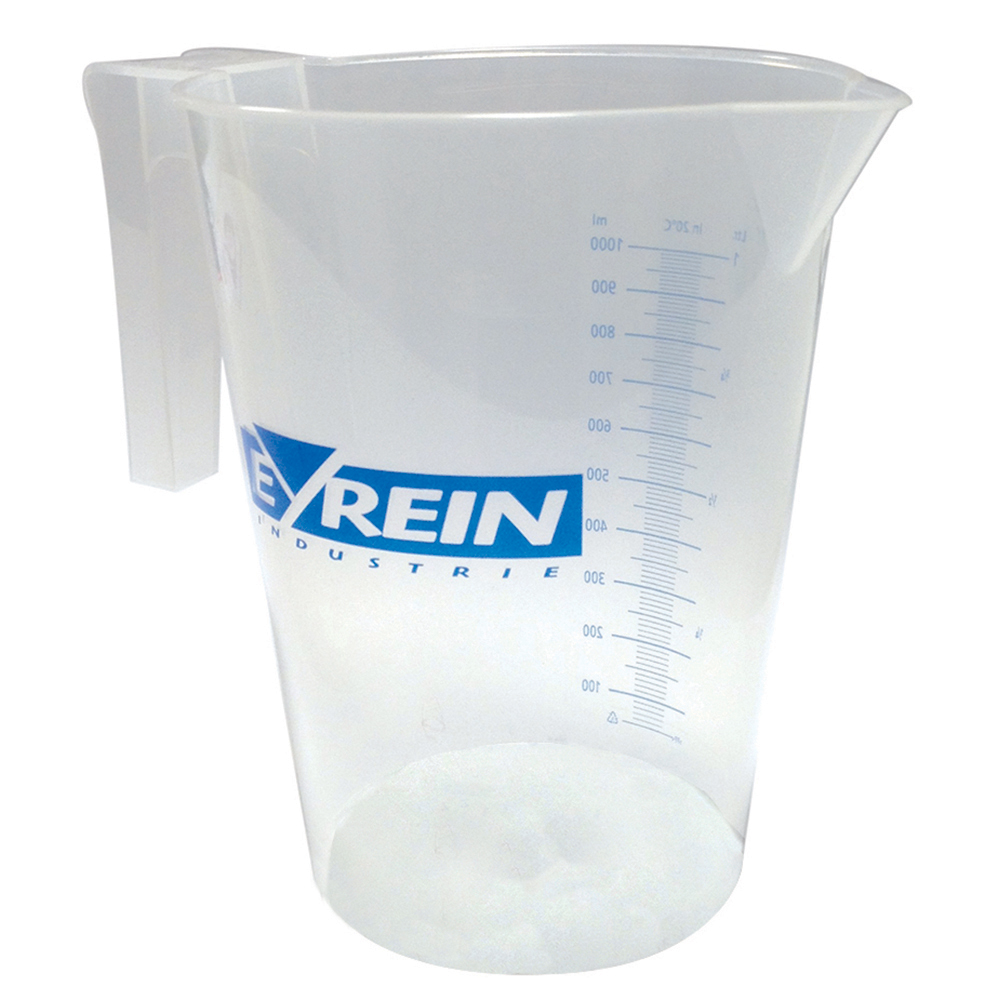 Bécher gradué sérigraphié Eyrein 1L l'unité | Boutique Eyrein Industrie