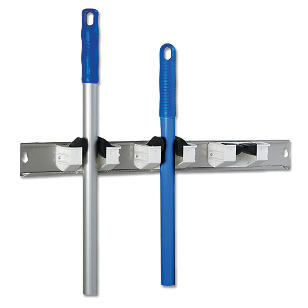 Support mural inox 3 places 50cm l'unité | Boutique Eyrein Industrie